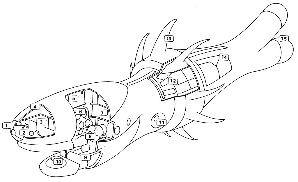 Durchsichtige Bugkanzel